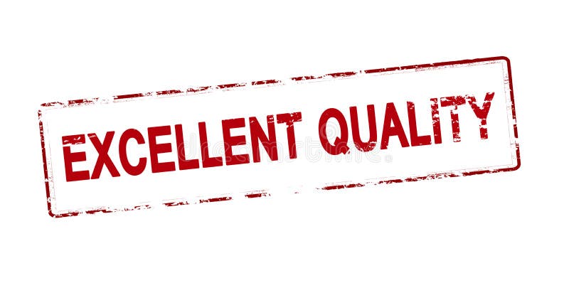 Excellent quality stock illustration. Illustration of quality - 92114213