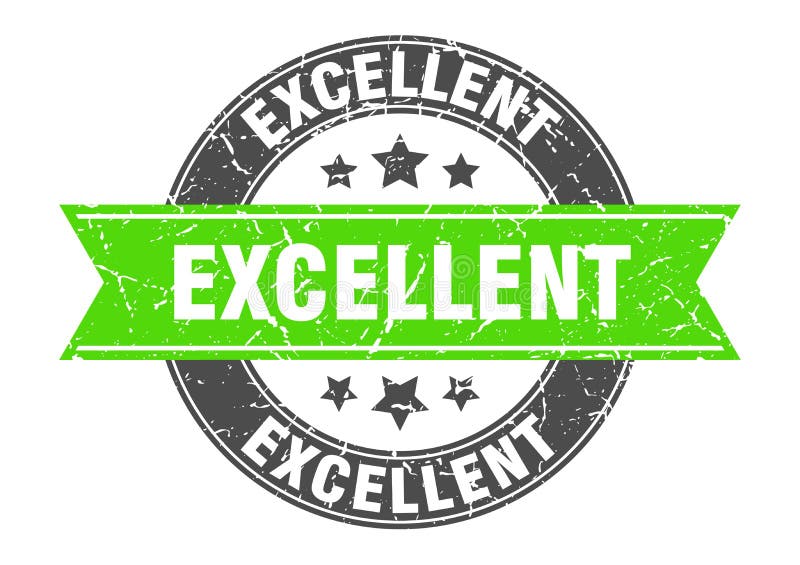 Excellent Stamp. Excellent Square Grunge Sign Stock Vector ...