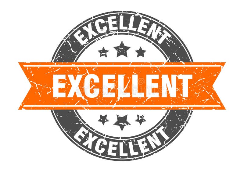 Excellent stamp stock vector. Illustration of seal, template - 153378946