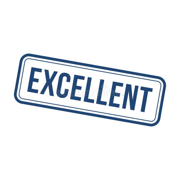 Excellent Stamp, Excellent Square Sign Stock Vector - Illustration of ...