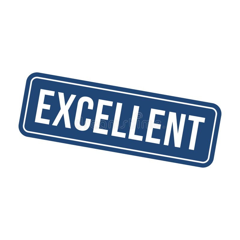 Excellent Stamp, Excellent Square Sign Stock Illustration ...