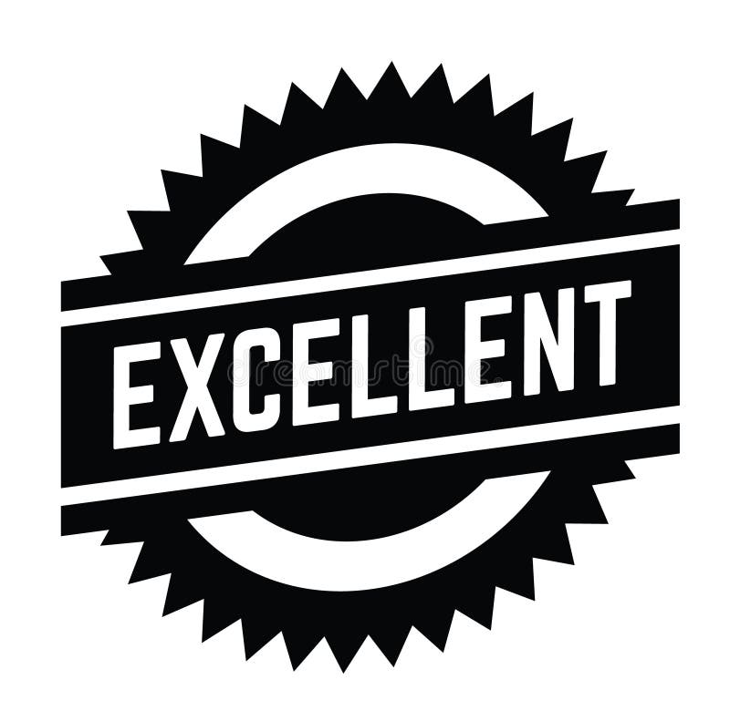 Excellent Stamp. Excellent Round Grunge Sign. Stock Vector ...