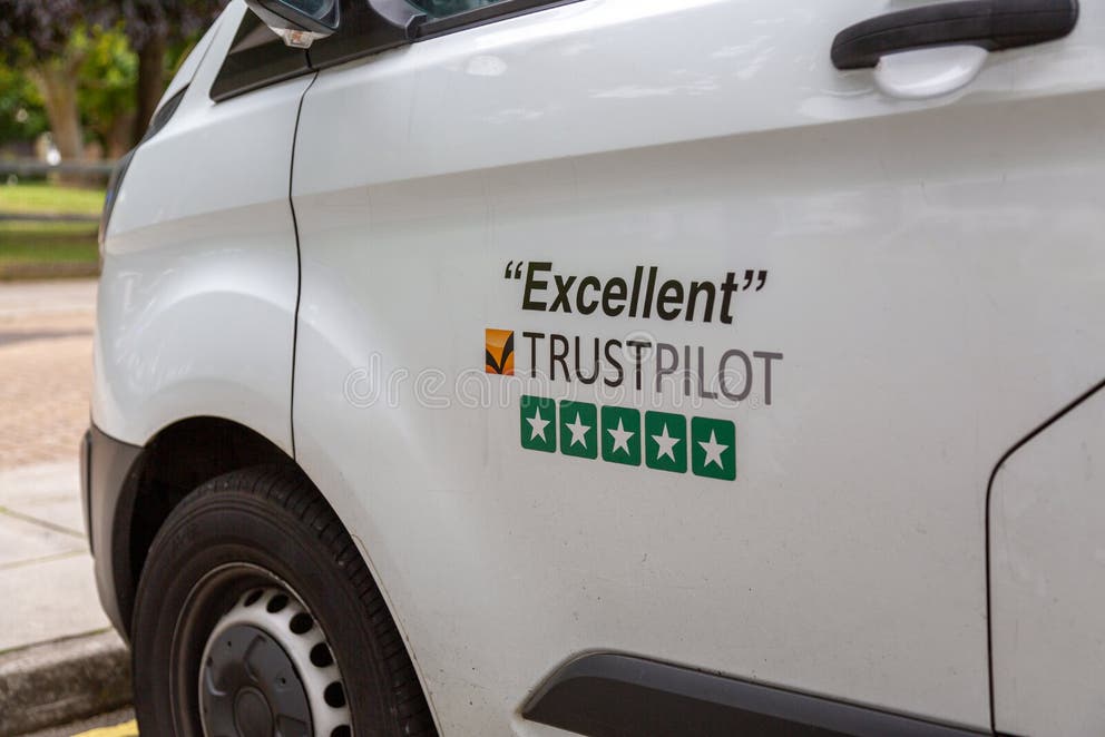 An Excellent Trustpilot Rating Being Advertised on the Side of a White ...
