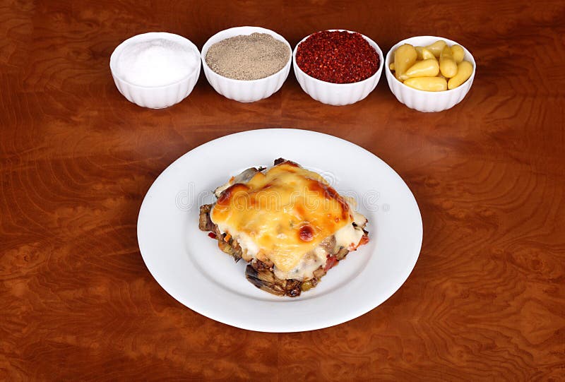 Excellent Turkish Food Sultan Chicken Spicy Stock Image - Image of east ...