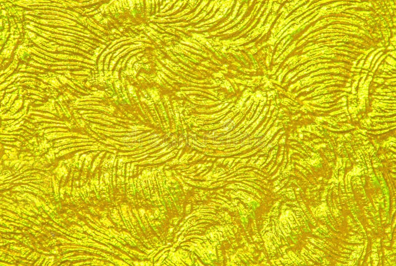 Excellent Wavy Acrylic Luxury Golden Texture for Background Stock Image ...