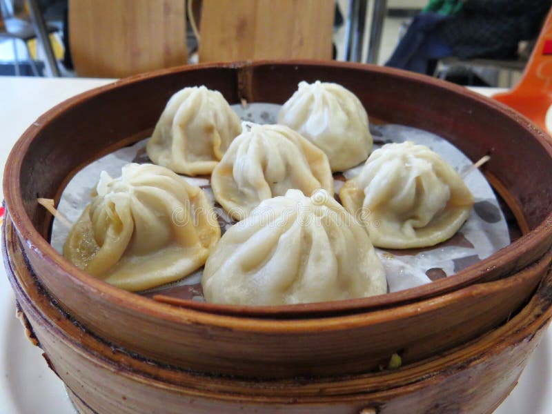Excellent Xialongbao, Typical Shanghai Food. Stock Image - Image of ...