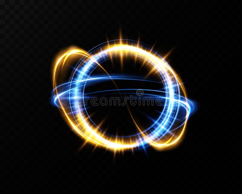 Dynamic Light Ring with Sparkles, Energy Effects, and a Mesmerizing ...