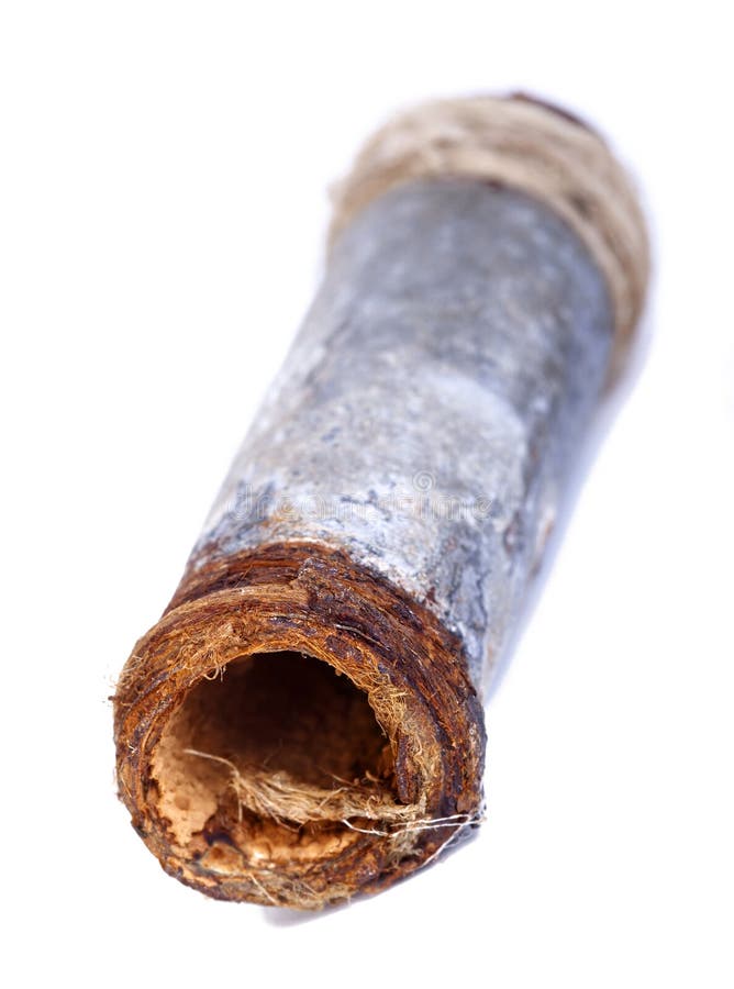 Busted Rusty Pipe stock image. Image of corroded, nobody - 29979947