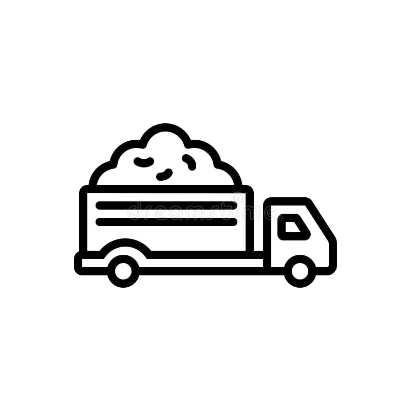 Black Line Icon for Excess, Surplus and Overplus Stock Vector ...