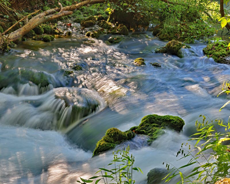 Close Up of Alley Spring Outflow Stock Photo - Image of missouri ...