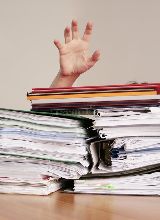 Excessif travail image stock. Image du ennui, table, reste - 14639525