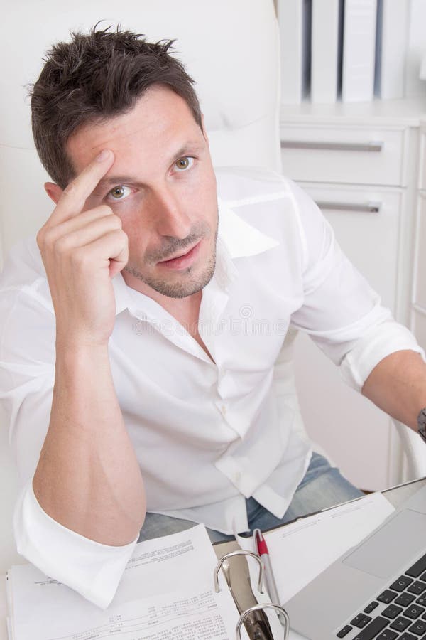 Excessive Demands at Work - Burnout Stock Image - Image of credit ...