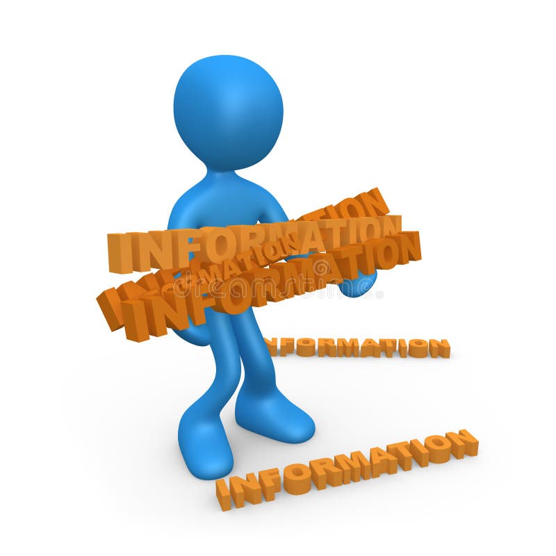 Trop D'information Dans Le Réseau Illustration de Vecteur ...