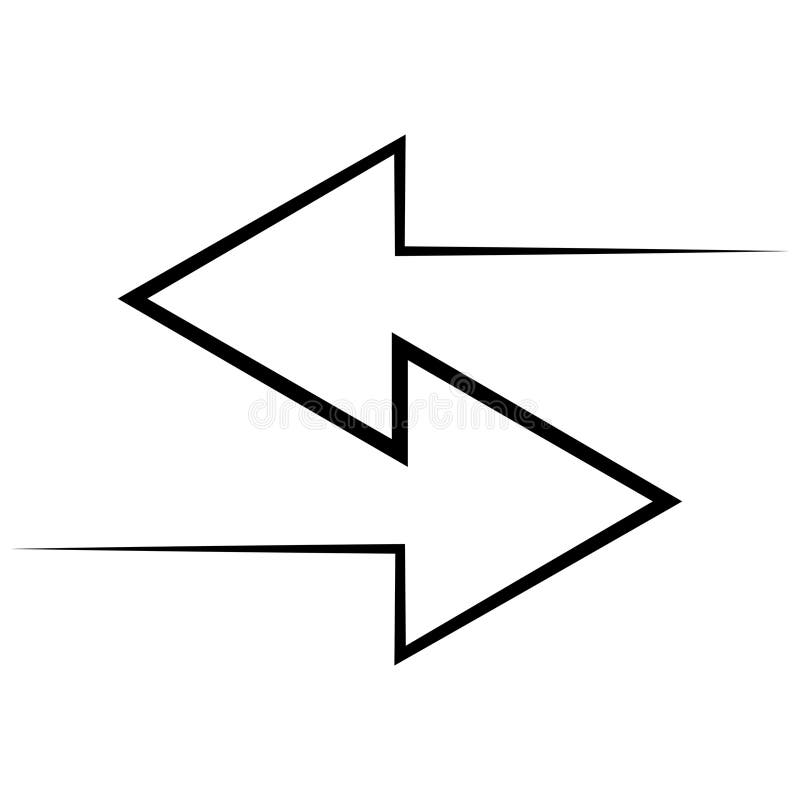 Exchange Arrow Swap, Line Move Icon, Vector Logo Update Sign Stock ... Exchange Arrow Swap, Line Move Icon, Vector Logo Update Sign Stock ...