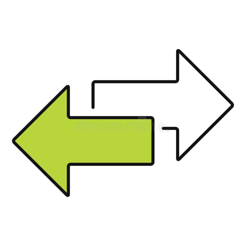 Exchange Arrow Transfer Icon,swap Web Button Design, Move Symbol Vector ...