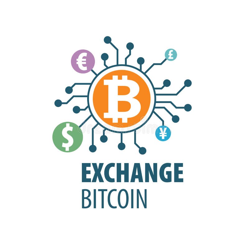 Exchange bitcoin for money stock vector. Illustration of crypto - 115932293