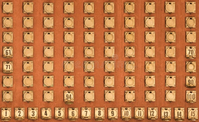 Exchange Board Numbers stock photo. Image of exchange - 75829076