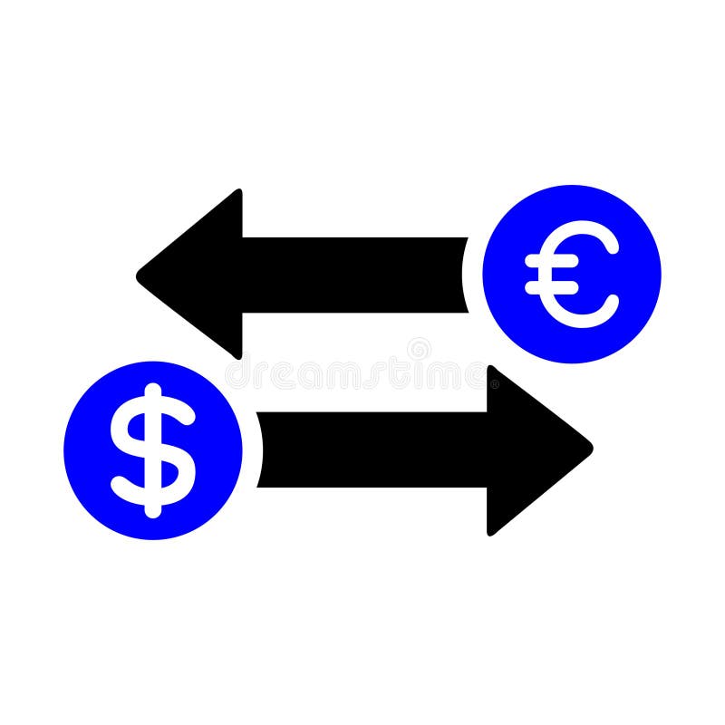 Exchange Money Icon stock vector. Illustration of exchange - 291874197