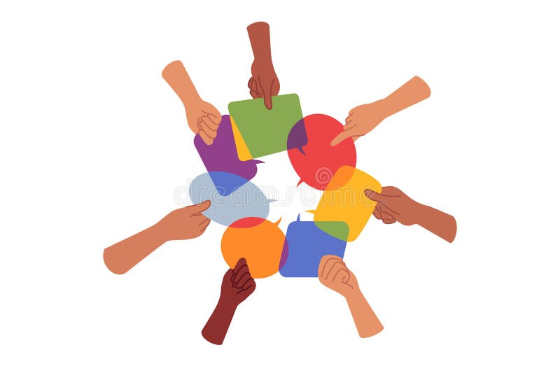 Exchange Opinions and Discussion of Important Issues between People ...