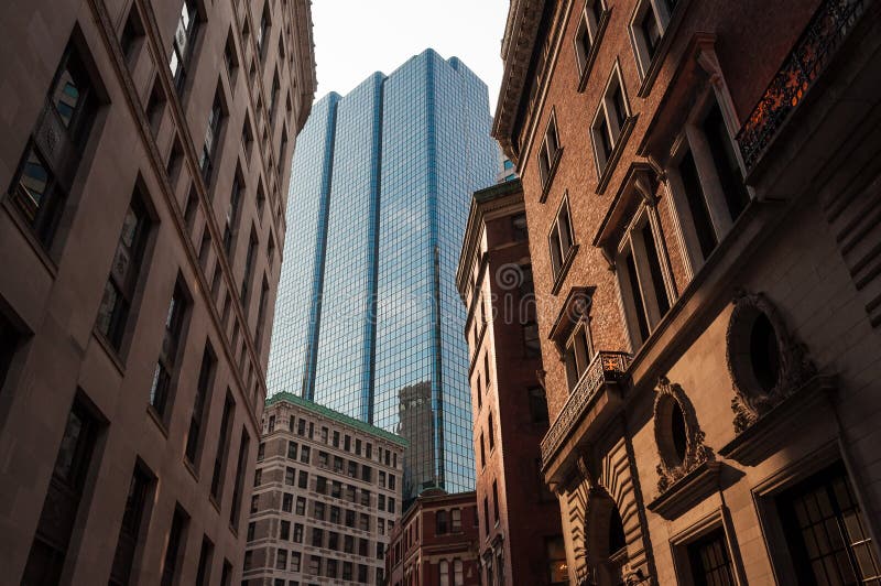 Exchange Place Modern Boston Skyscraper Stock Photos - Free & Royalty ...