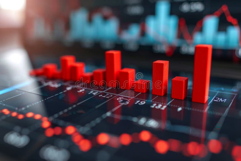Exchange Rate Charts, Investment Concept Stock Photo - Image of raising ...