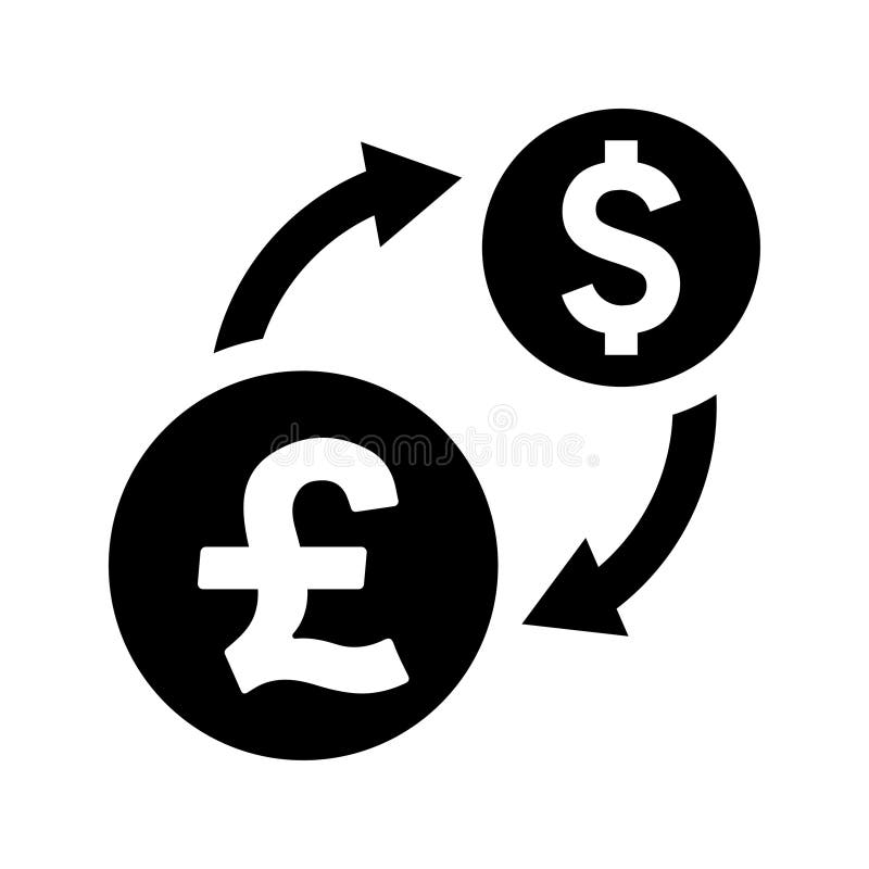 Exchange Rate icon stock illustration. Illustration of exchange - 327467848
