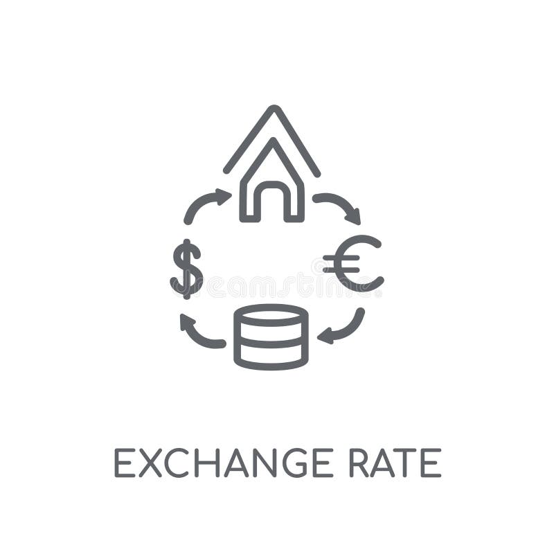 Exchange Icon Vector Isolated on White Background, Exchange Sign Stock ...