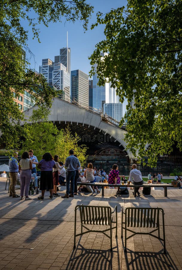 Exchange Square at Broadgate in the City of London, UK Editorial Photo ...