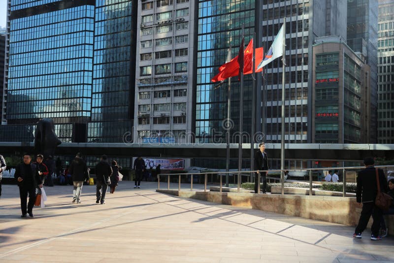Exchange Square Hong Kong editorial photo. Image of cityscape - 63976486