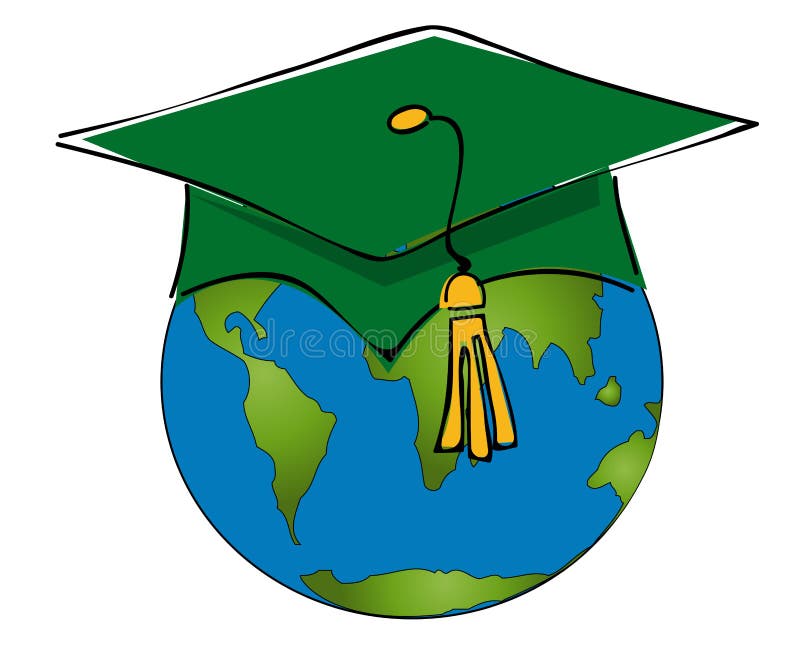 Exchange student stock illustration. Illustration of logo - 1120818