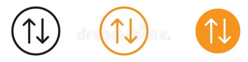 Exchange Swap Icon for Finance and Transactions Graphics Perfect for ...