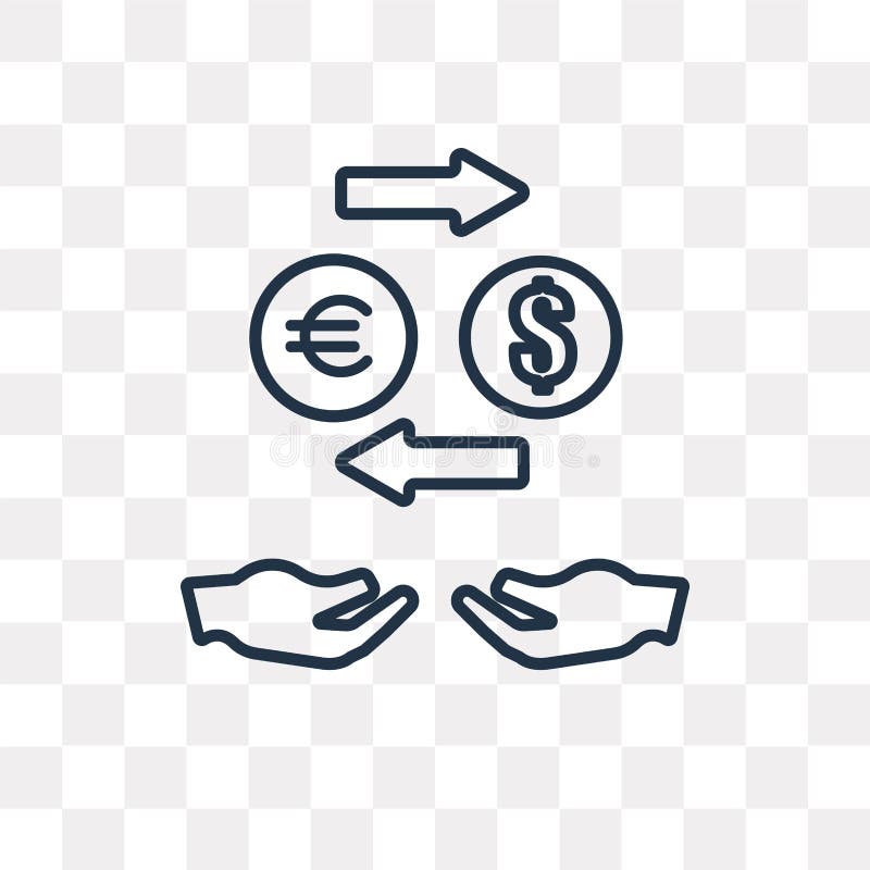 Exchange Icon Vector Sign and Symbol Isolated on White Background ...