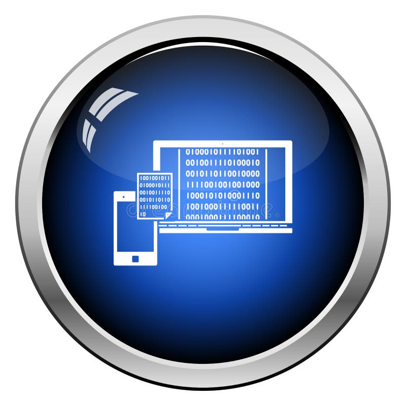 Exchanging Data Icon stock vector. Illustration of color - 146634016