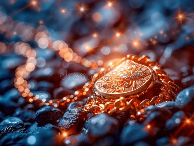 Exchanging Jewelry As a Symbol of Love and Commitment a Moment of ...