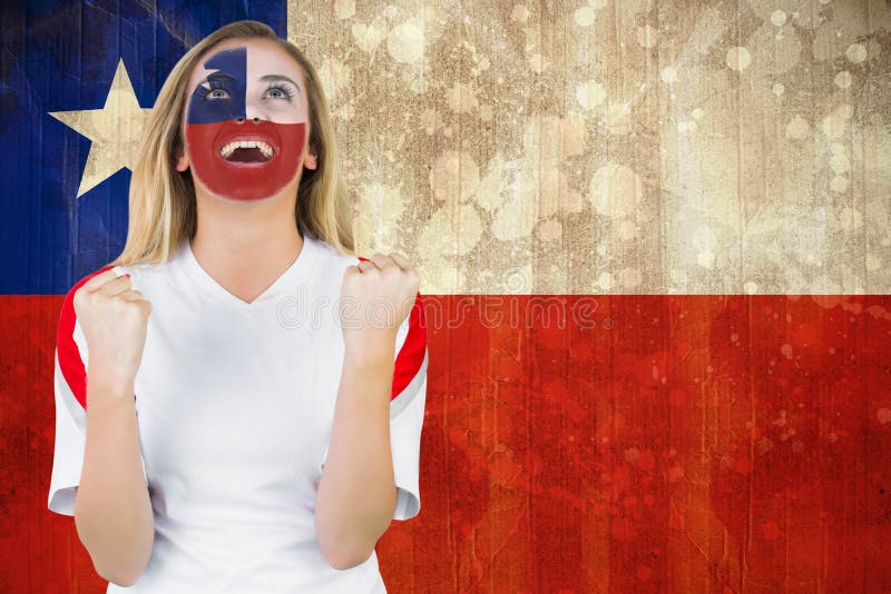 Flag of Chile stock photo. Image of people, proud, looking - 36536210