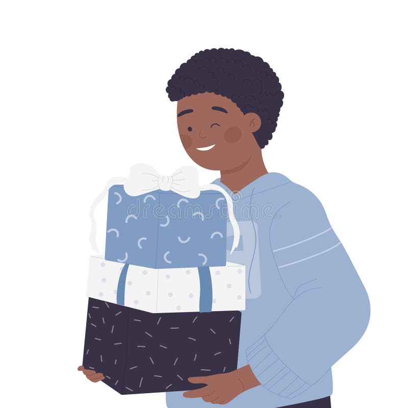 Little Boy Open Gift Box Stock Illustrations – 290 Little Boy Open Gift ...