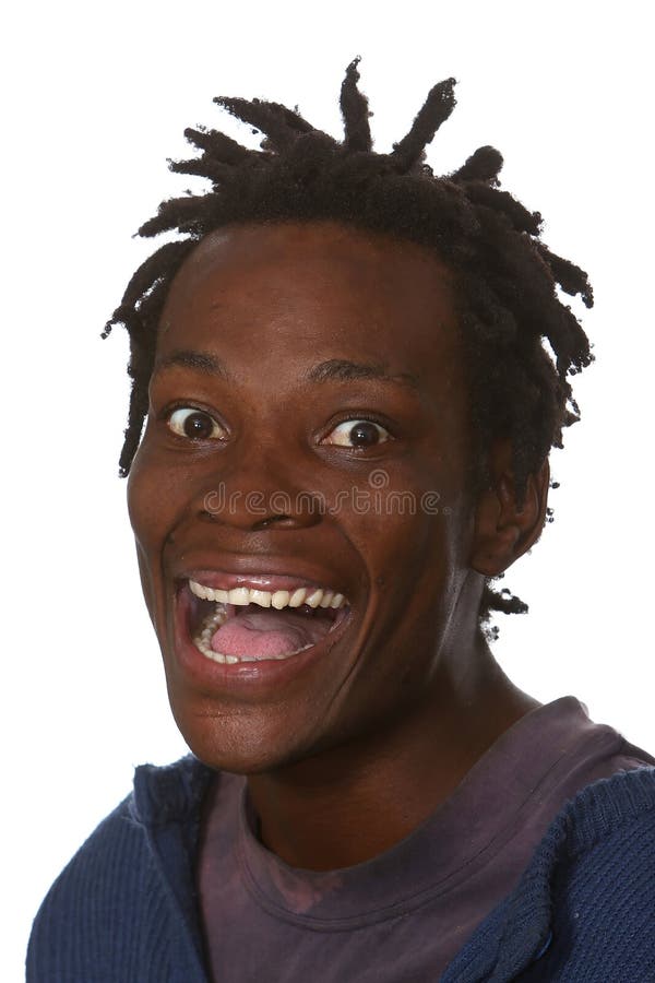 Excited Man with Expression Stock Photo - Image of happy, handsome ...