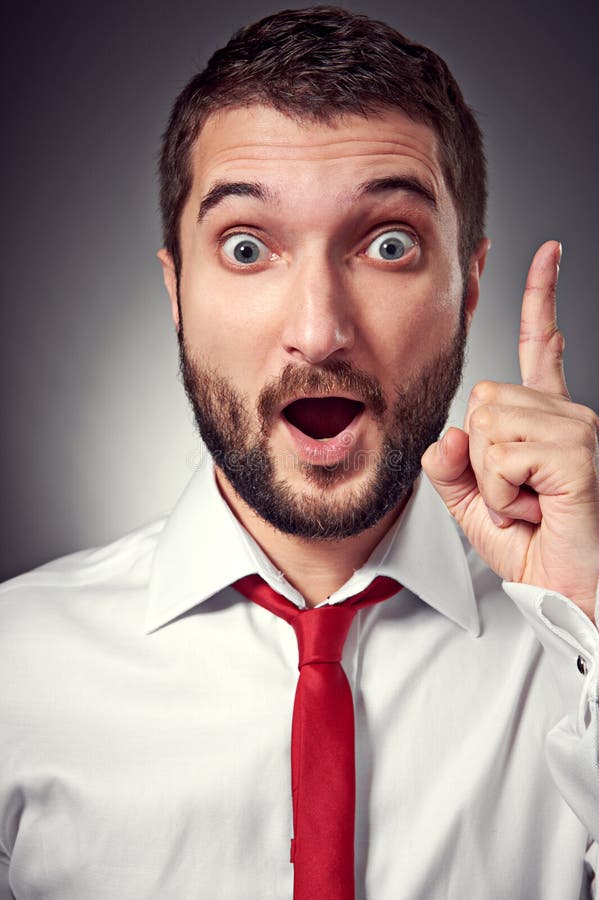 Excited girl stock photo. Image of gaiety, background - 45999502