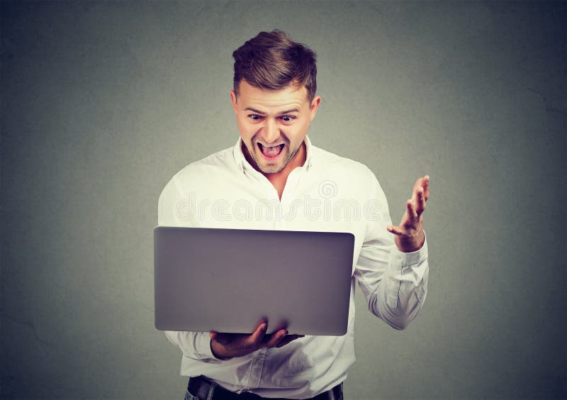 Super Excited Young Man with Laptop Computer Stock Photo - Image of ... Super Excited Young Man with Laptop Computer Stock Photo - Image of ...