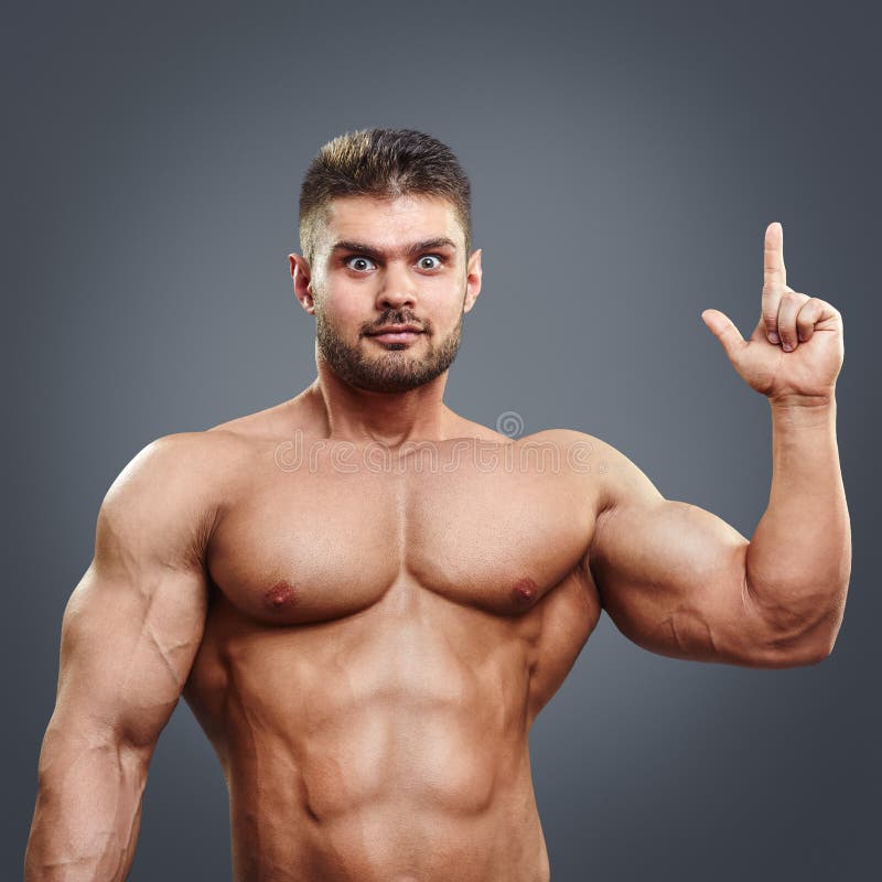 763 Bodybuilder Pointing Stock Photos - Free & Royalty-Free Stock ...