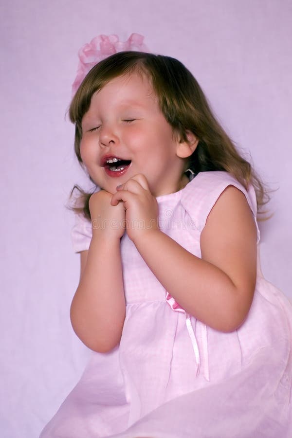 Excited little girl stock photo. Image of happy, little - 19247928