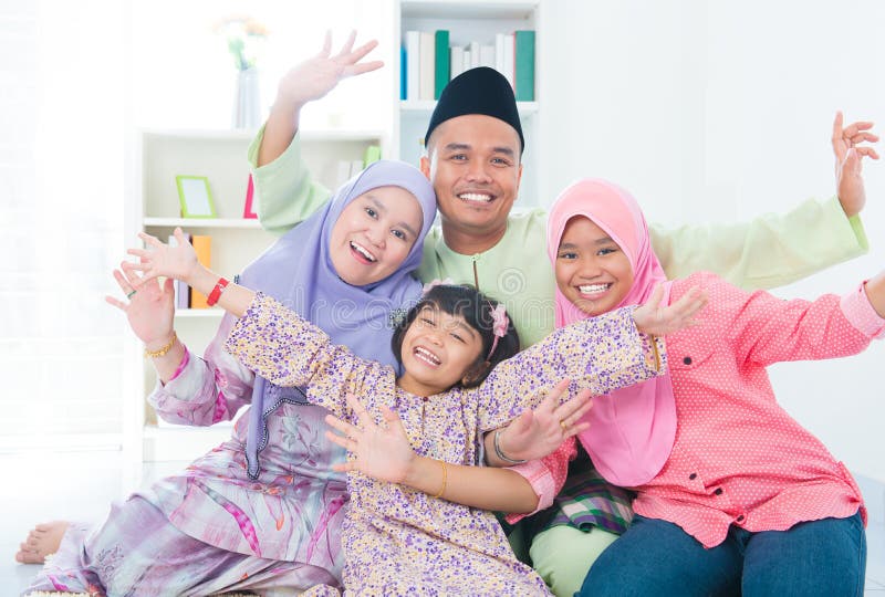 Southeast Asian Family Quality Time Home Stock Photos - Free & Royalty ...