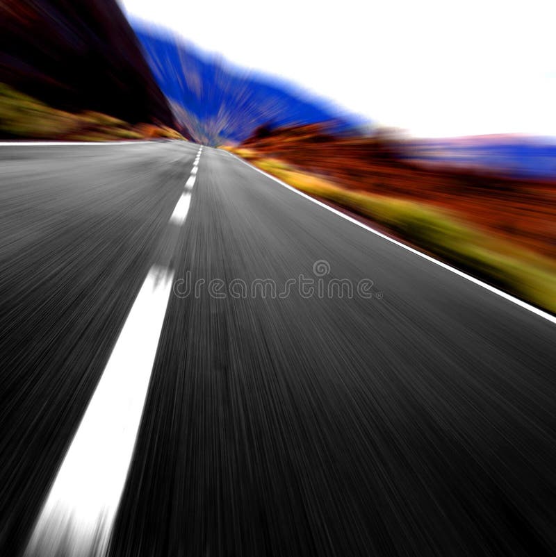Exciting driving stock photo. Image of double, sign, road - 3151650