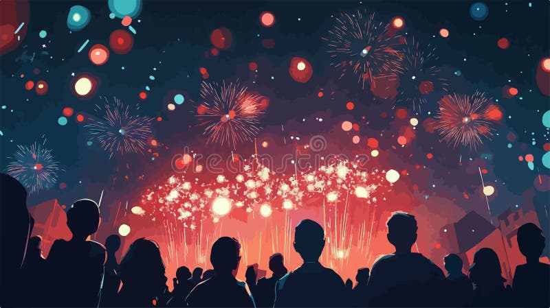 Exciting Fireworks Display Draws Crowds for Celebration and ...