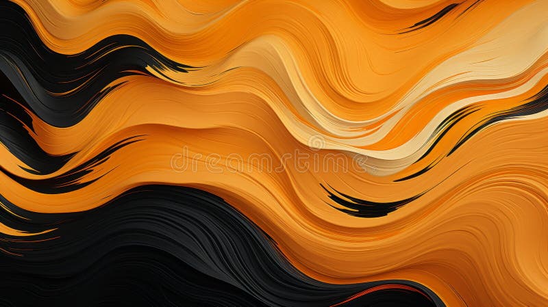 Exciting Illustration of Dynamic Tiger Stripes with Bold Contrasts and ...