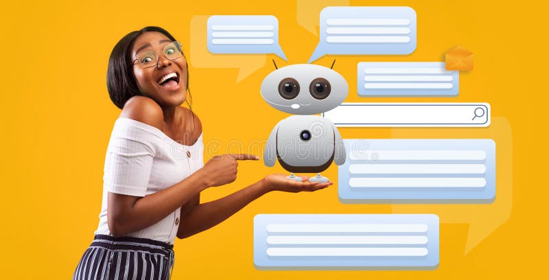 Exciting Interaction with a Virtual Assistant Showcasing Modern AI ...