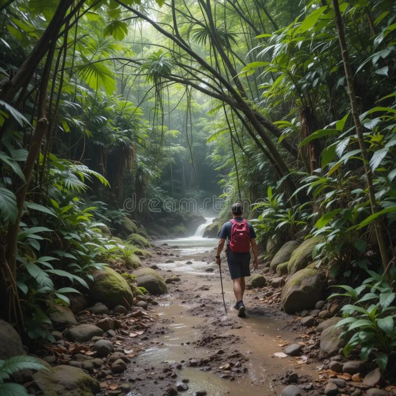 An Exciting Jungle Trekking Adventure with Vines, Mud Trails, and ...