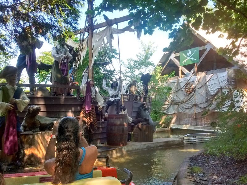 Exciting Pirate Boat Adventure on the Water Editorial Photography ...