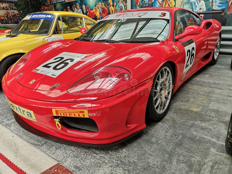 Exciting red ferrari editorial stock photo. Image of yoevil - 225868808