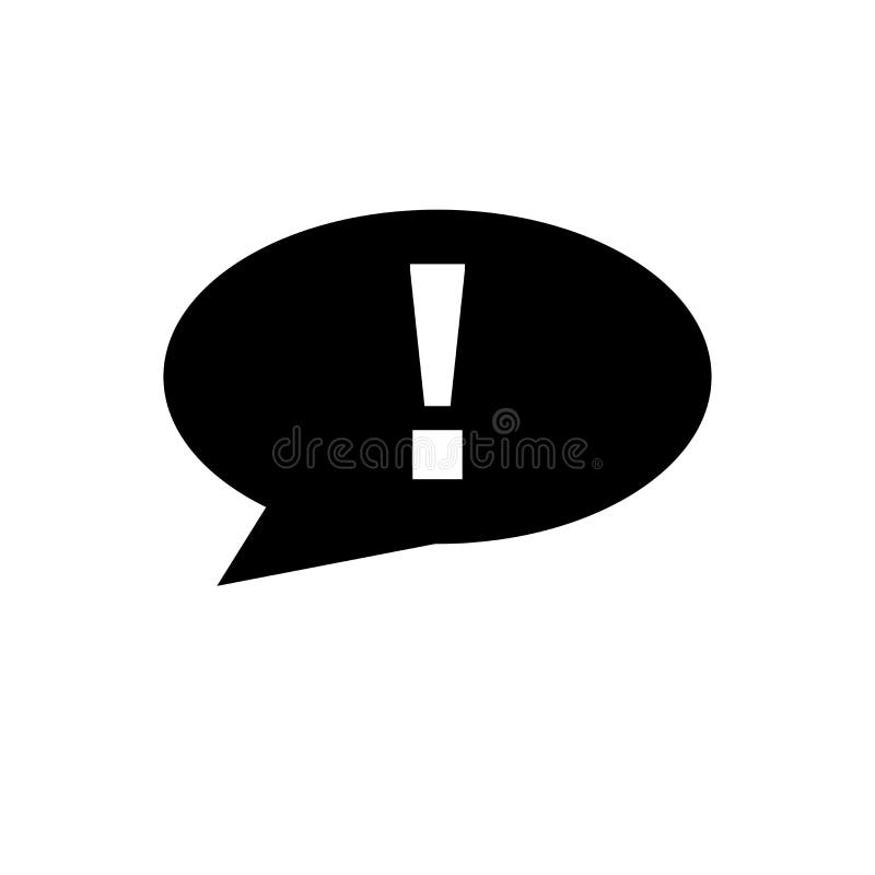 Exclamation Icon Vector Sign and Symbol Isolated on White Background ...